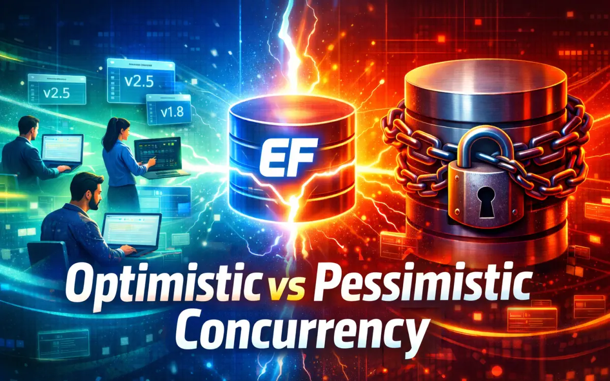 Optimistic vs Pessimistic Concurrency in EF Core | Architect’s Guide ...