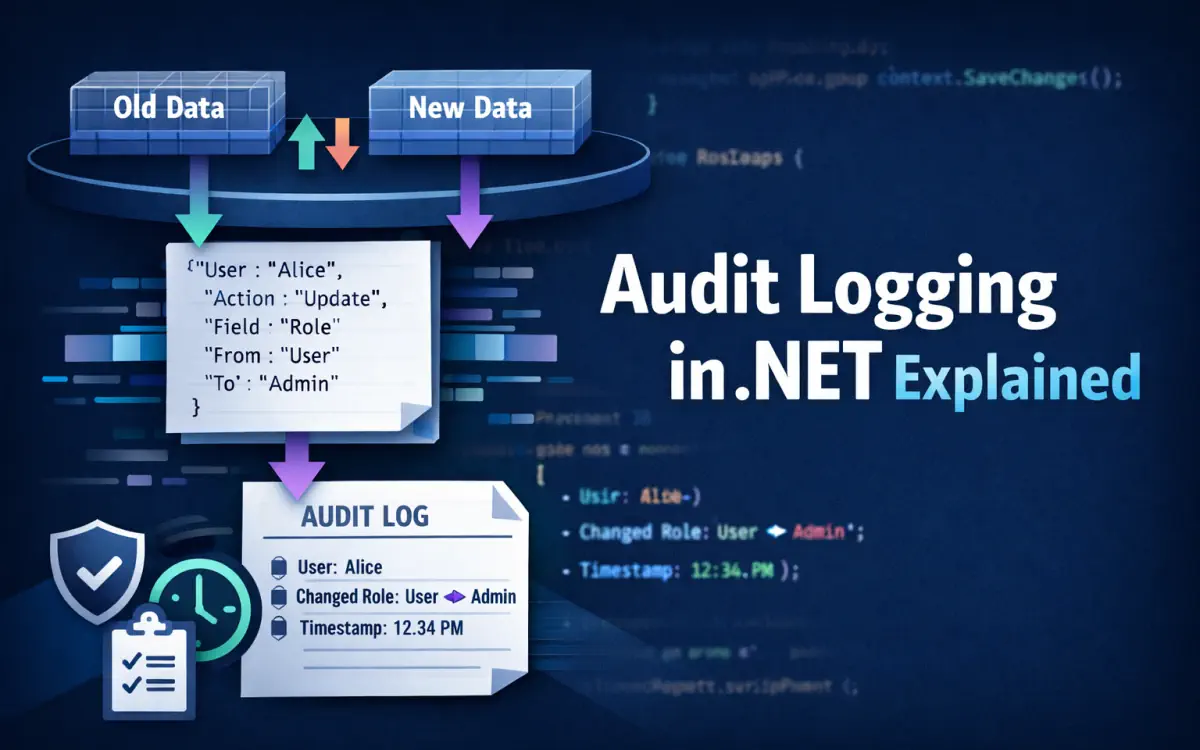 Implementing Audit Logging in .NET: EF Core Change Tracking, Compliance ...