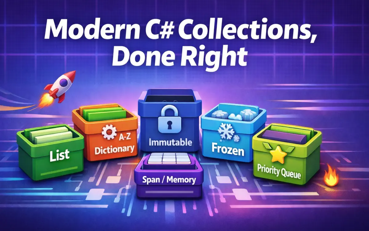 Modern C# Collections in Practice: List, Dictionary, Immutable & High ...