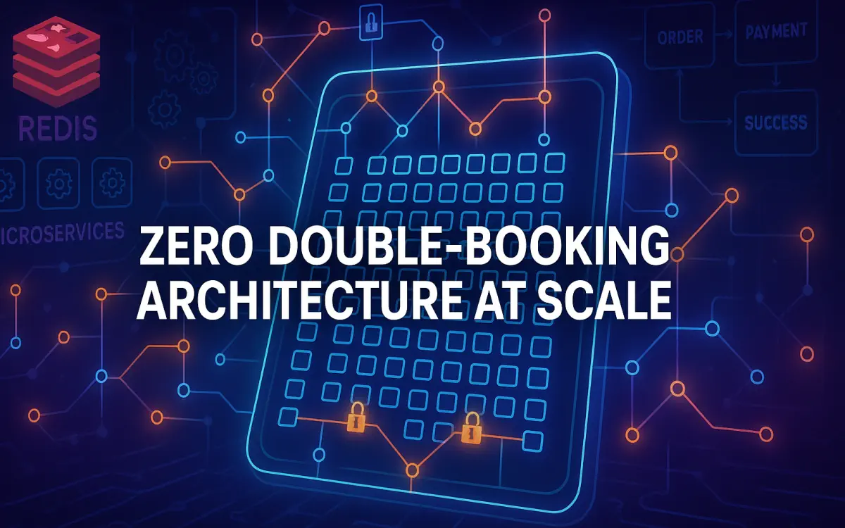 BookMyShow Seat Selection Architecture: Distributed Locks, Payment ...